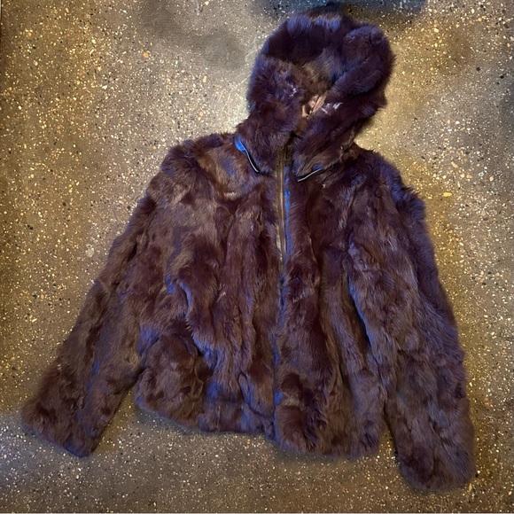 Vintage | Jackets & Coats | Chocolate Brown Fur Jacket | Poshmark